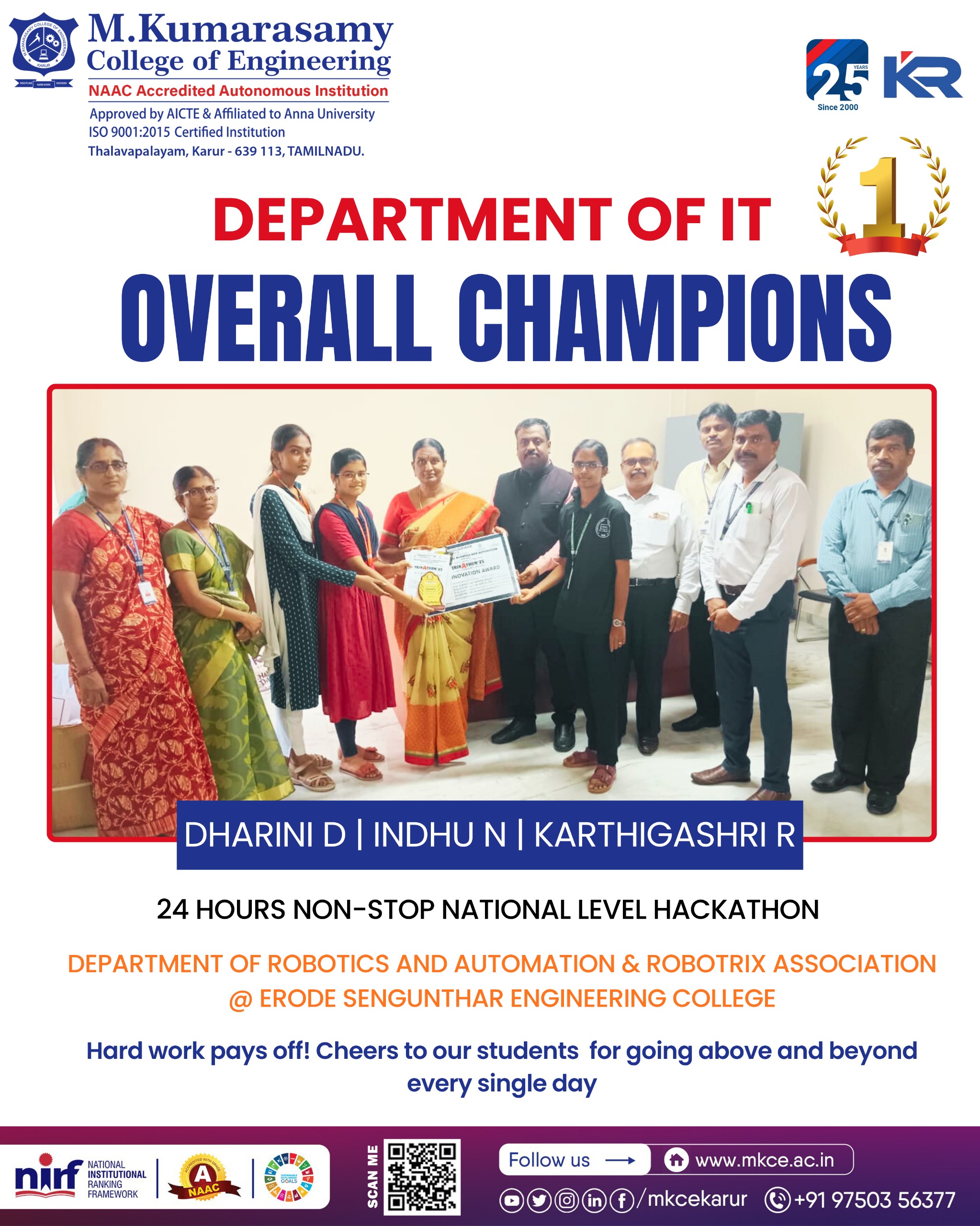 M. Kumarasamy College of Engineering (MKCE), Karur – Autonomous ...